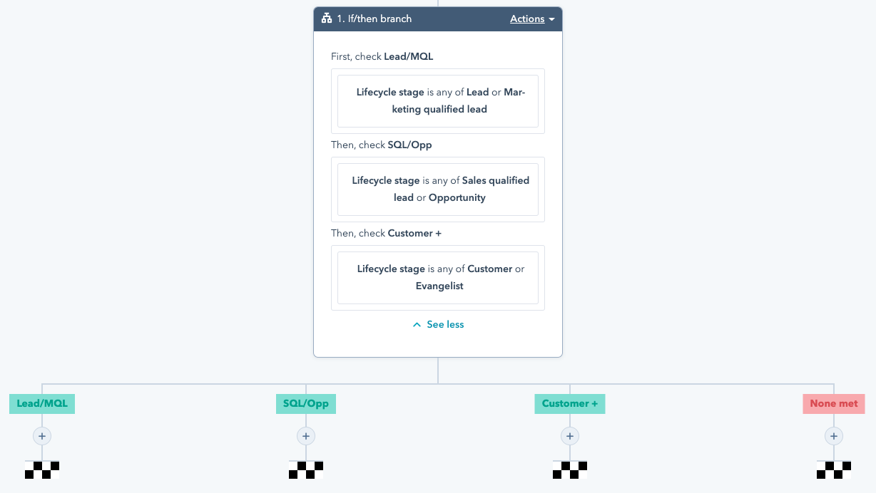 Use branches in workflows