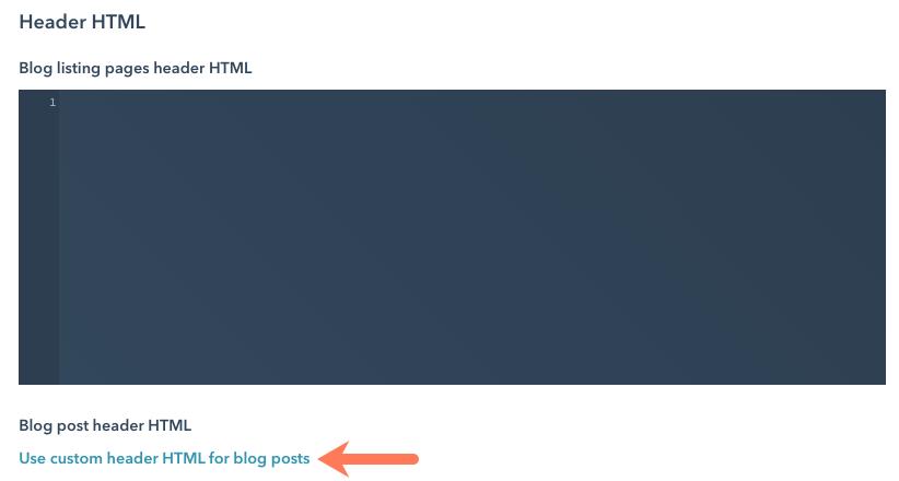 Manage your blog template and settings