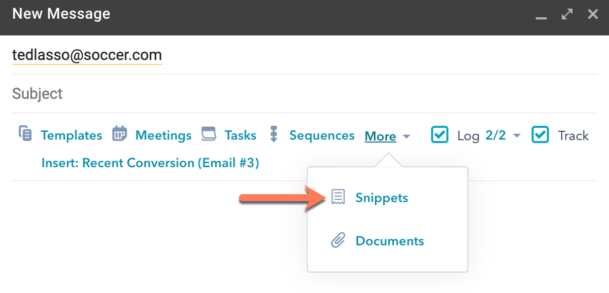 Use sales tools in the HubSpot Sales Chrome extension