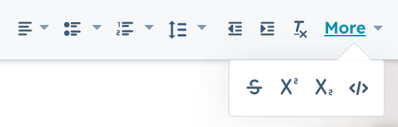 Edit content in rich text modules