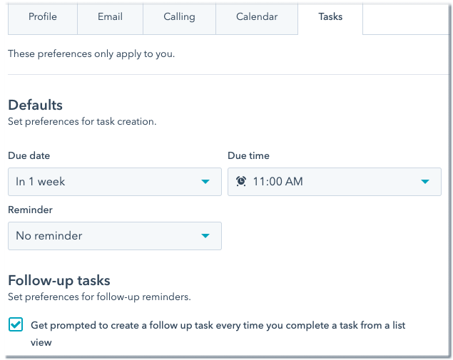 Create tasks