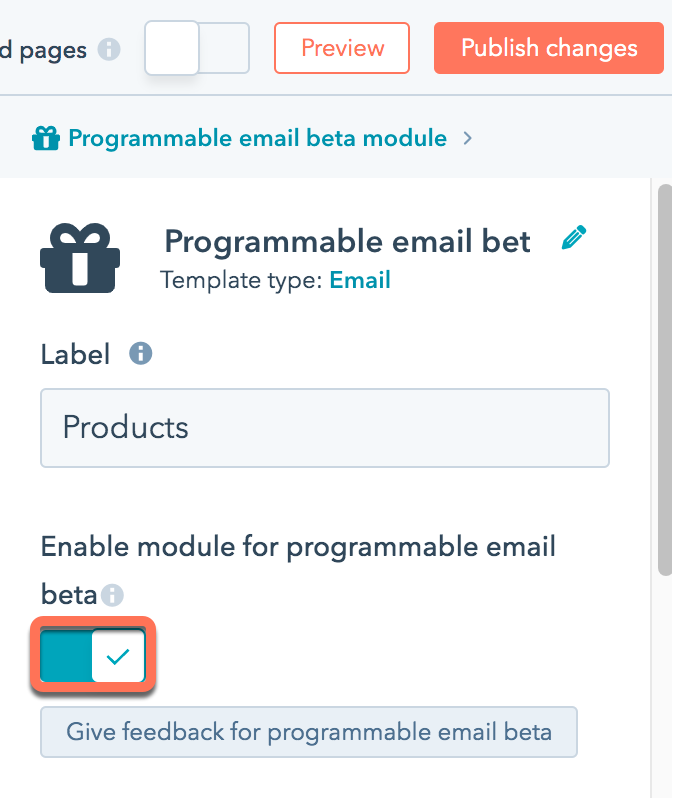 Create programmable emails (BETA)