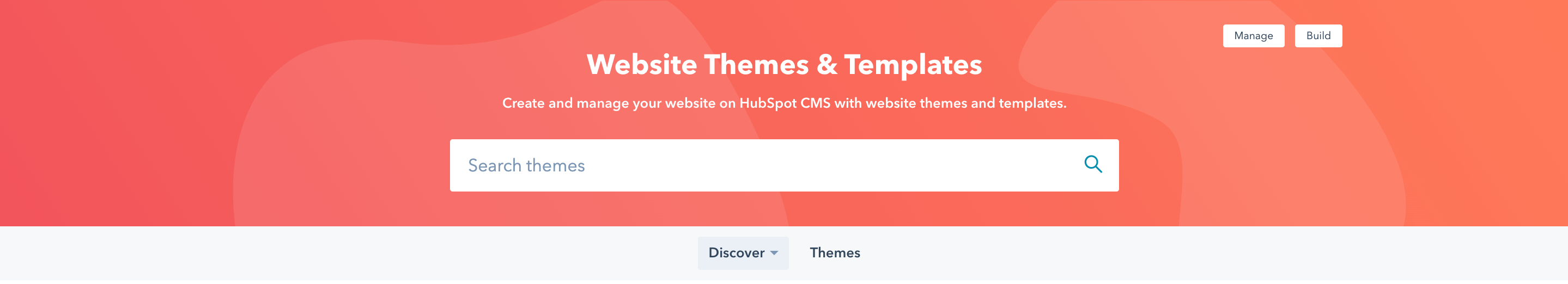 Purchase from the HubSpot Template Marketplace