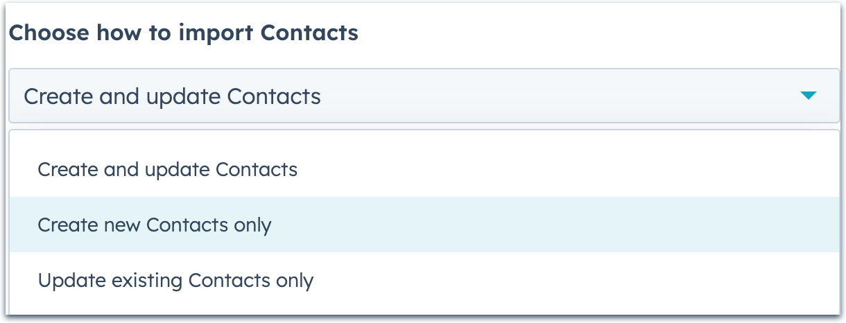 Import records and activities