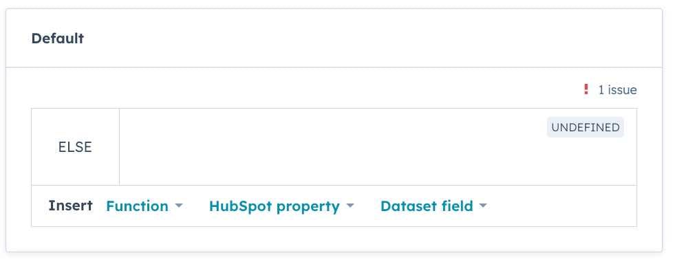 Create and use datasets
