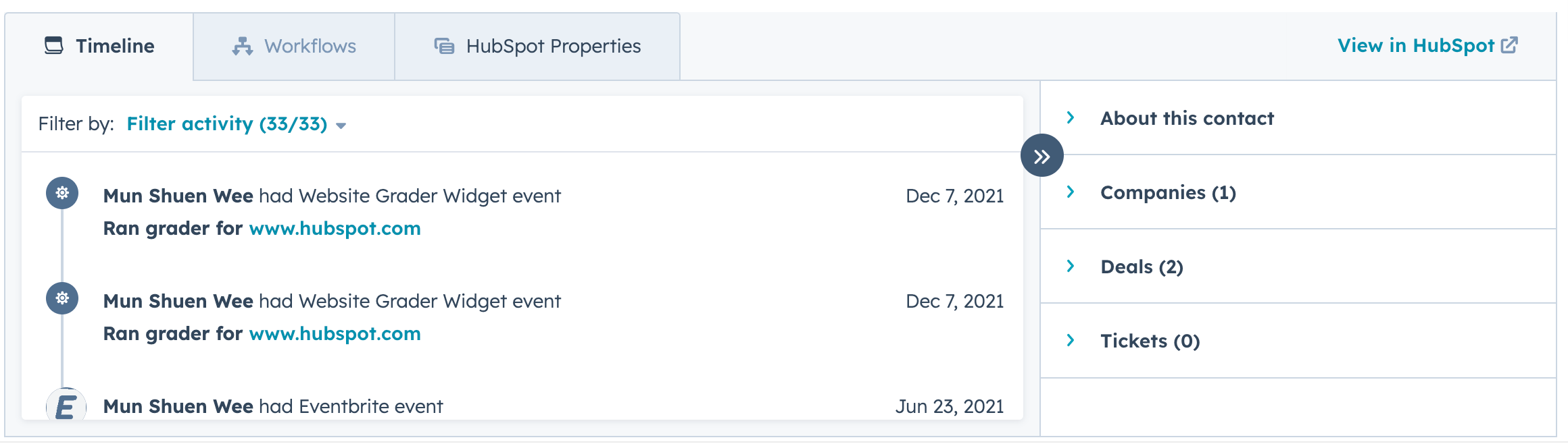 Add the HubSpot Embed window to your Salesforce page layouts