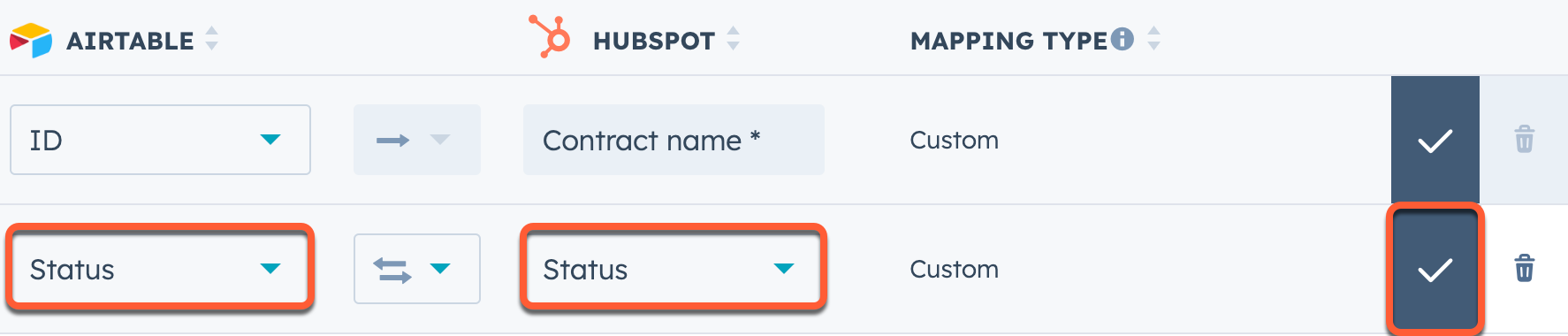 Sync custom objects between HubSpot and data sync apps