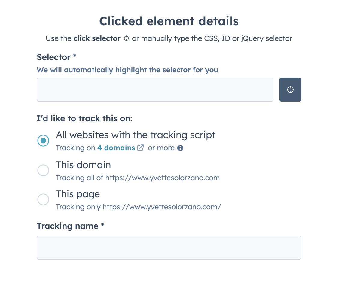 Create custom events codelessly with the event visualizer