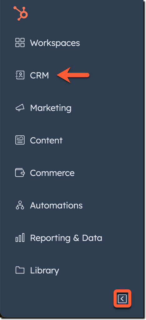 A guide to HubSpot's navigation