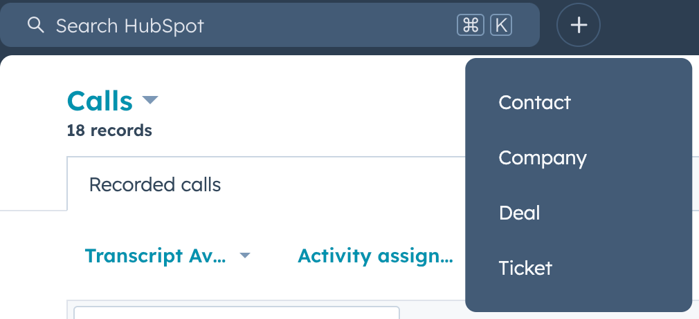 A guide to HubSpot's navigation