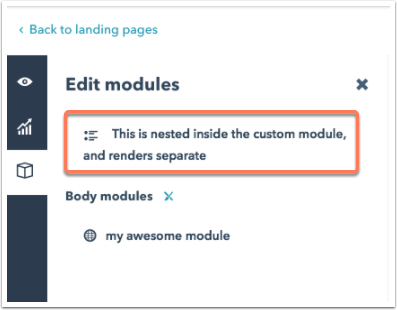 Upgrade nested modules in the design manager