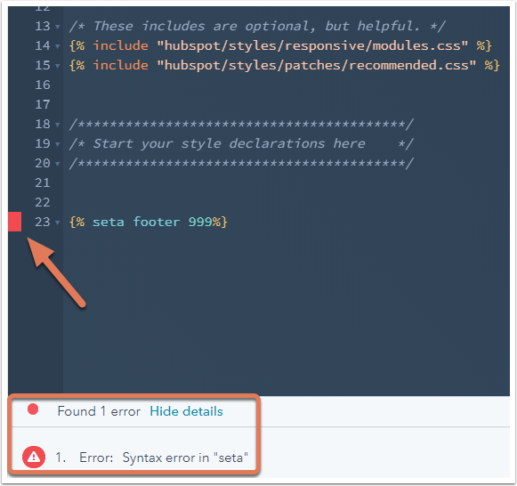 Create, edit, and attach CSS files to style your site