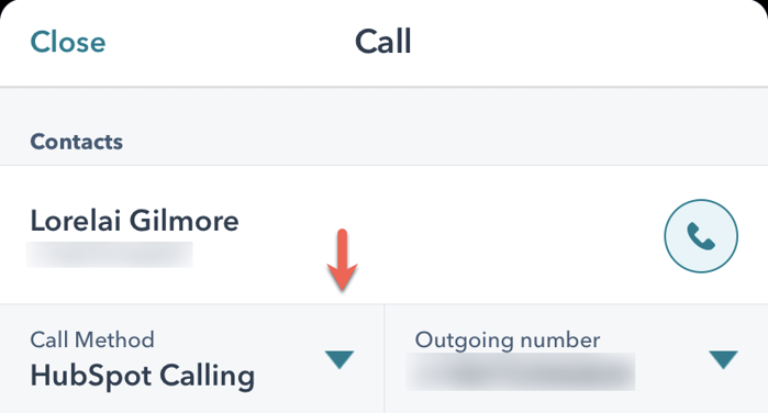 Make calls from the HubSpot mobile app