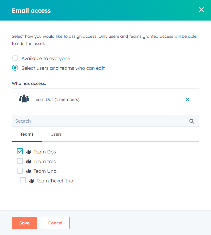 Limit access to your HubSpot assets