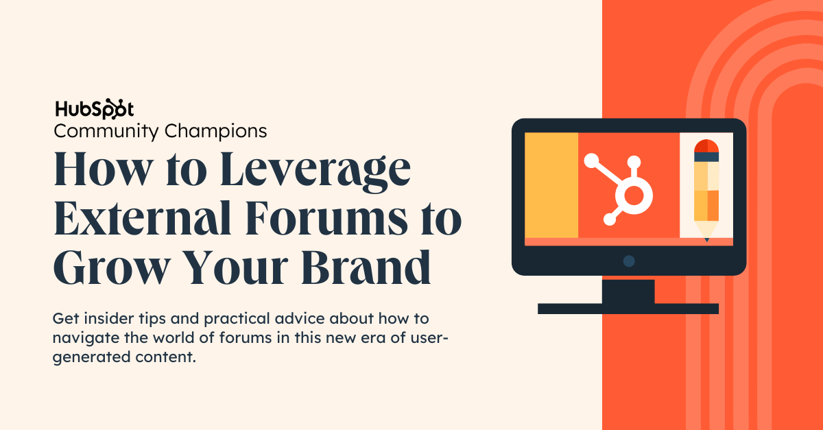 Panel: How to Leverage External Forums to Grow Your Brand